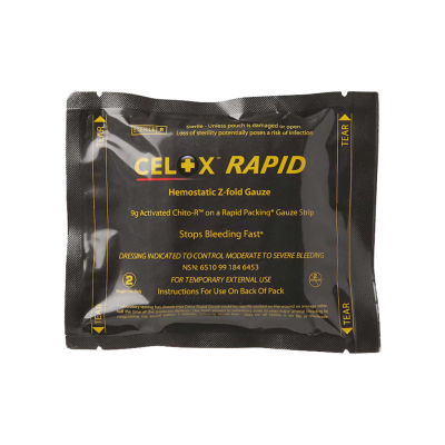 Bande hémostatique Celox® RAPID Z-fold