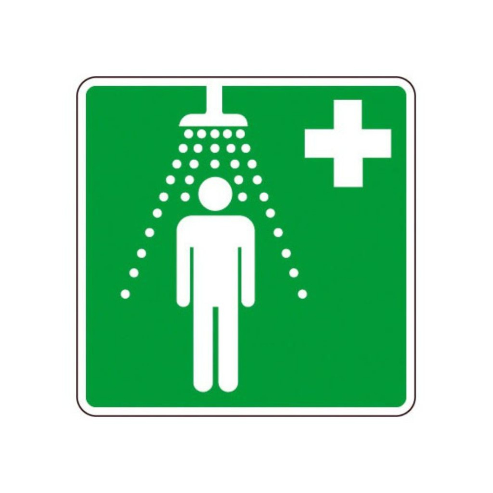 Panneau douche de sécurité – signal clair immédiat