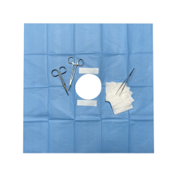 Set de soins stérile : set à pansement, set de suture, kit d'accouchement